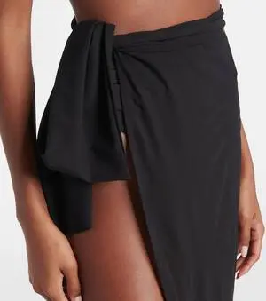 Balmain Semi-sheer Beach Cover-up
