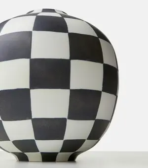 L'Objet Damier Large Vase - Multicoloured