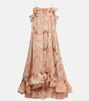 Zimmermann Illuminate Printed Maxi Dress