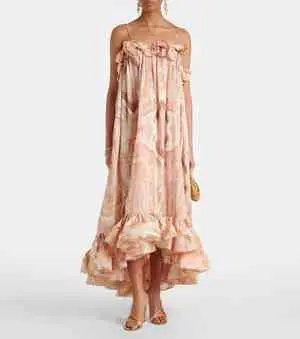 Zimmermann Illuminate Printed Maxi Dress