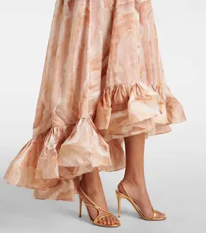Zimmermann Illuminate Printed Maxi Dress