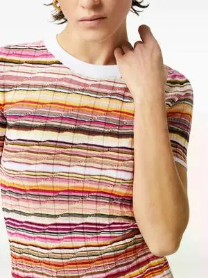 Missoni Striped Knitted T-shirt