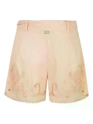TWINSET Embroidered Shorts