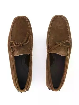 AURELIEN Lace-up Driving Shoes - Brown