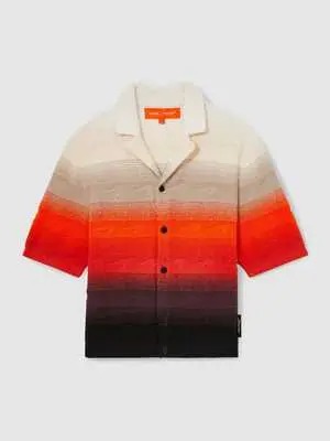REISS X Mclaren F1 Teamreiss Pacific Mclaren F1 Team Towelling Logo Shirt