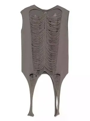 Rick Owens Sleeveless Top - Grey