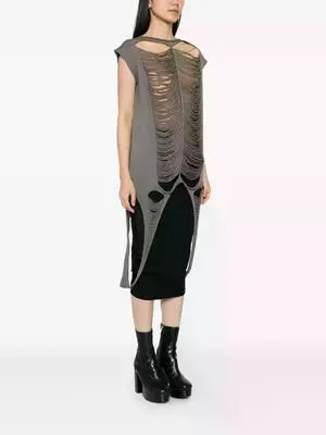 Rick Owens Sleeveless Top - Grey