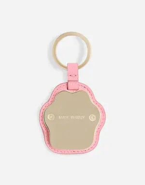 Dolce & Gabbana Calfskin Key Chain - Pink