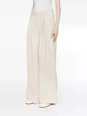 UMA WANG Paella Pants - White