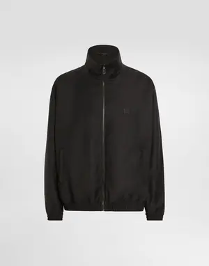 Dolce & Gabbana Wool Jacket With Logo Tag