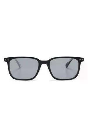 SNOB Bitter Square Frame Sunglasses - Black