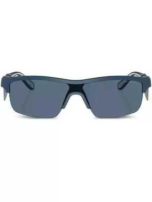 Emporio Armani Half-rim Sunglasses - Blue