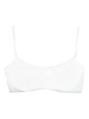 Prada Bandeau Bikini Top - White