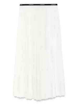 Lacoste Plissé Midi Skirt