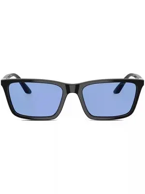 Emporio Armani Square Frame Sunglasses - Black