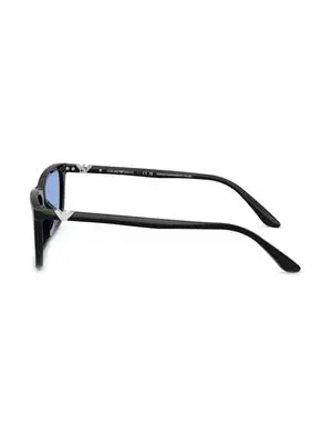 Emporio Armani Square Frame Sunglasses - Black