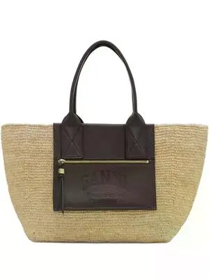 Ganni Woven Totes