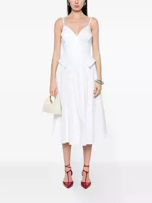 Elisabetta Franchi Flared Midi Dress