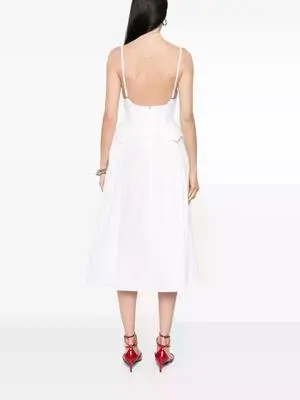 Elisabetta Franchi Flared Midi Dress