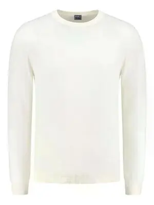 Fedeli Crew-neck Sweater - White