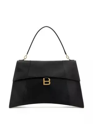 Balenciaga Hourglass Structured Leather Handbag