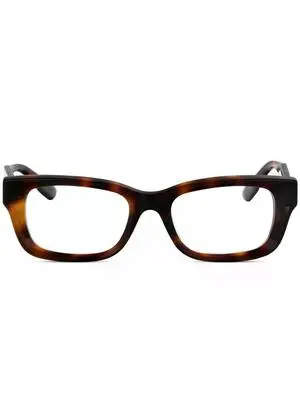 Gucci Rectangle-frame Eyeglasses - Brown