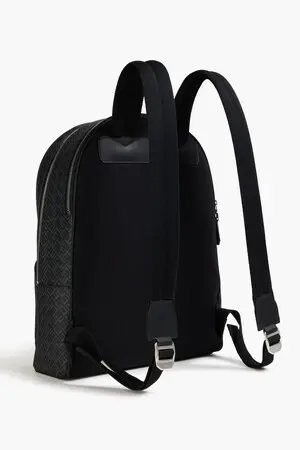 Dunhill Logo-print Textured Backpack