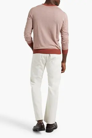 Canali Jacquard-knit Sweater