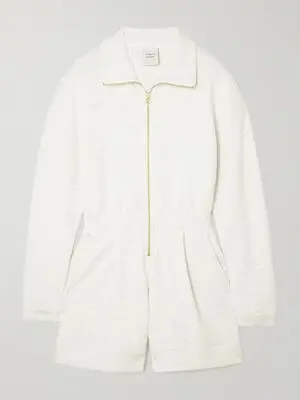 Varley Varley Annika DoubleSoft Jersey Playsuit Neutrals