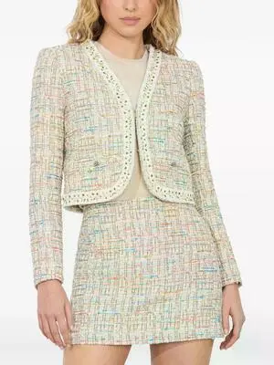 Alice + Olivia Peyton Embroidered Jacket
