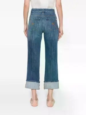 KAOS Piped-trim Jeans
