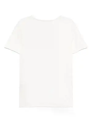 FORME D'EXPRESSION V-neck T-shirt - Neutrals