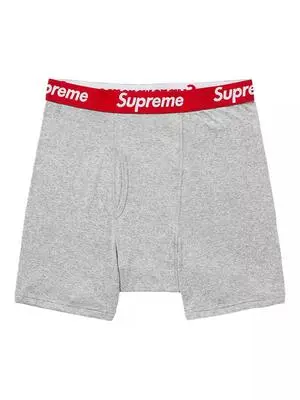 Supreme Hanes Boxers - Grey