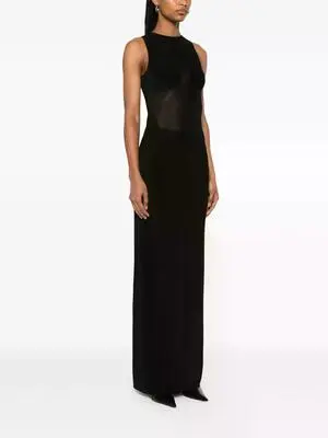 JEAN PAUL GAULTIER Semi-sheer Maxi Dress