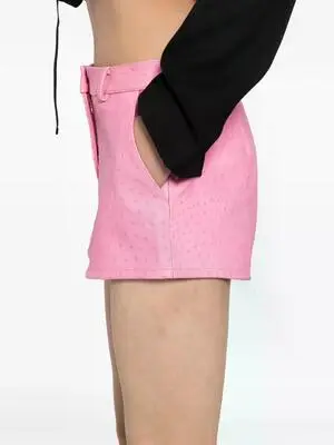 Casablanca Leather Shorts