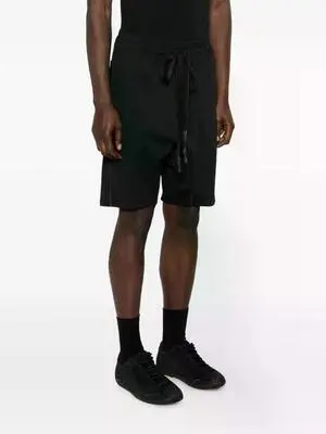 ISAAC SELLAM EXPERIENCE Serge Shorts - Black