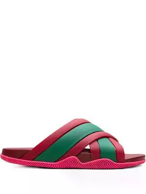 Gucci Web Slide - Red