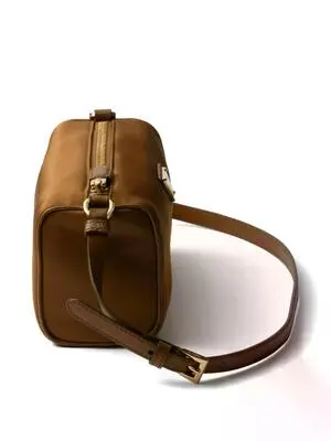 Prada Re-nylon Top-zip Shoulder Bag - Brown