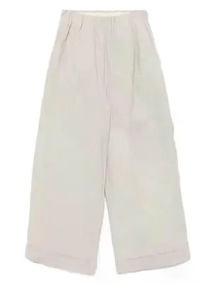 LAUREN MANOOGIAN Textured Wide Leg Trousers