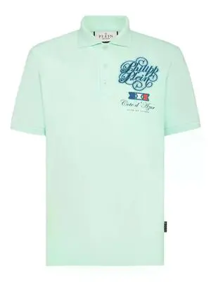 Philipp Plein Racing Car Polo Shirt - Green