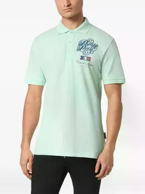 Philipp Plein Racing Car Polo Shirt - Green