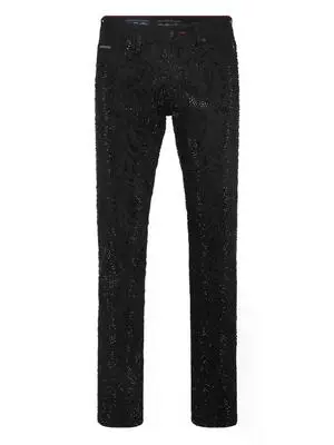 Philipp Plein Embellished Bottoms For Men