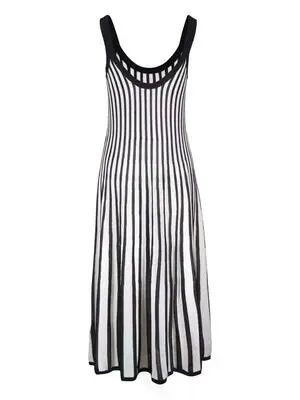 Zimmermann Striped Midi Dress