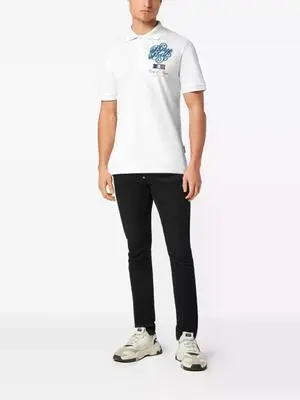 Philipp Plein Racing Car Polo Shirt