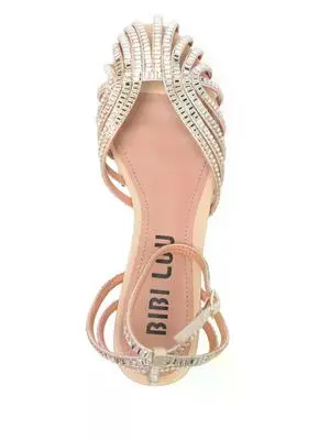 BIBI LOU Serabi Embellished Sandals - Neutrals