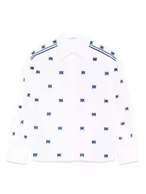 Ermanno Scervino Flocked Motif Shirt