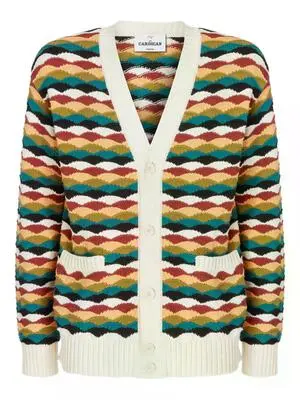 Missoni Patterned Jacquard Cardigan - White