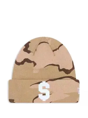 Supreme X New Era Beanie - Brown