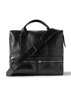 METIER Racer 40 Elvis Leather Weekend Bag - Black