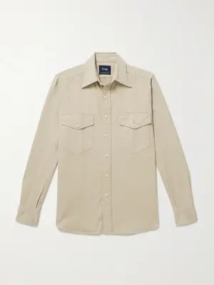 DRAKE'S Cotton Shirt
